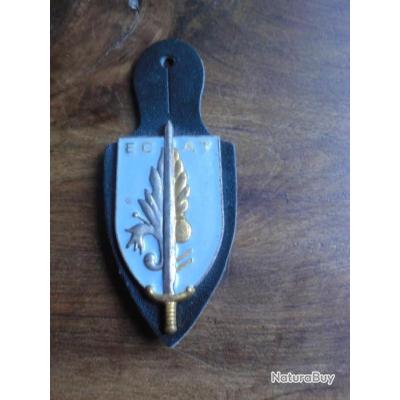 Insigne militaire de l ecat ecole du commissariat armée de terre / fia ...