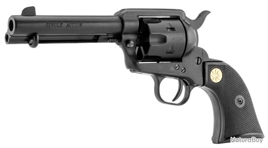 Revolver 9 mm à blanc Chiappa Colt SA73 bronzé - AB256 - Revolvers d ...