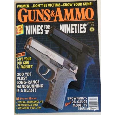 Revue GUNS & AMMO - NINES FOR THE NINETIES - Livres sur les armes ...