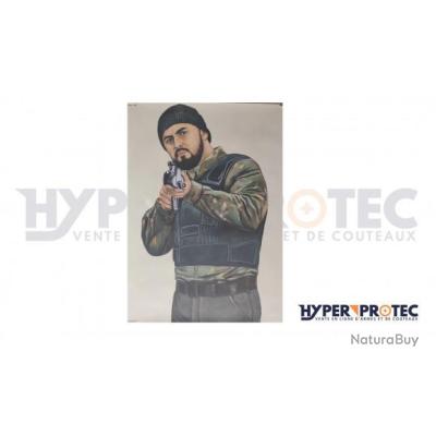 Poster cible Xavier - 89 x 64 cm - Cibles papiers (10644895)