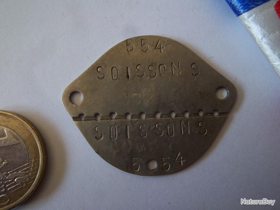 Collection militaire plaque soldat Français 1923 Soissons - Plaques d ...