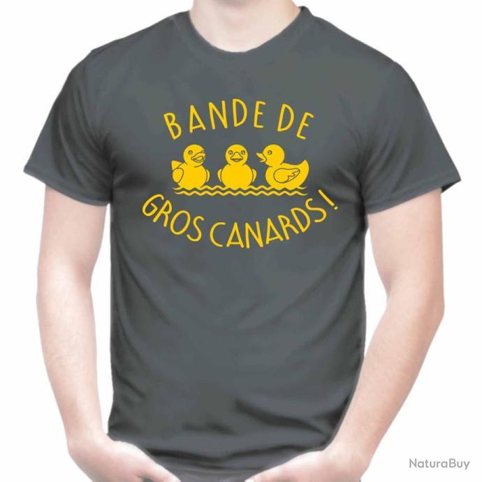 T-SHIRT Humour Drôle - BANDE DE GROS CANARDS - blague Idée cadeau Noël ...