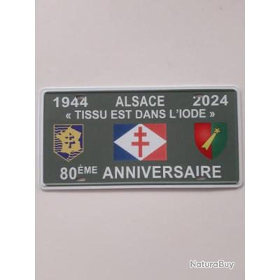 PLAQUE COMMEMORATIVE SPECIAL 80 EME ANNIVERSAIRE DE LA LIBÉRATION DE L ...