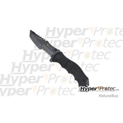 Couteau pliant Apache Folder BlackField lame mixte tanto - Couteaux ...