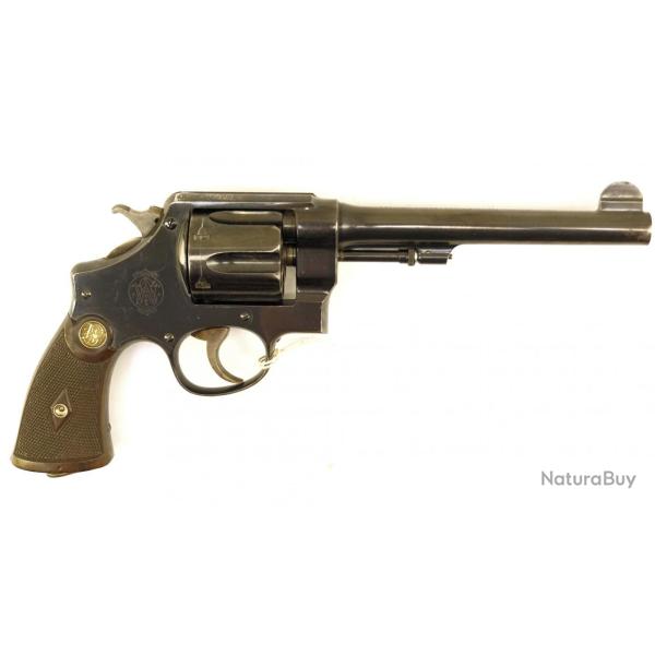 Revolver smith wesson hand ejector 2em model calibre 455 webley ...