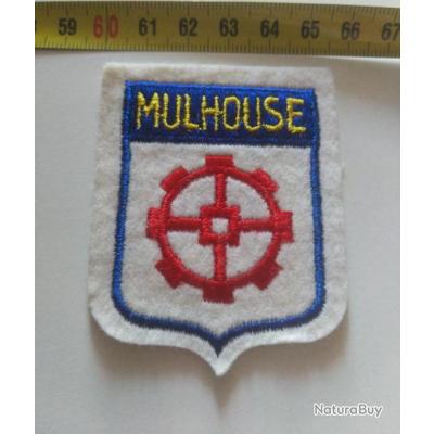 Écusson brodé : " MULHOUSE " - Insignes en tissu - Patchs (10709415)