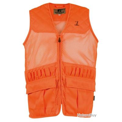 Gilet filet orange fluo Savane PERCUSSION - Gilets de Chasse (10739292)