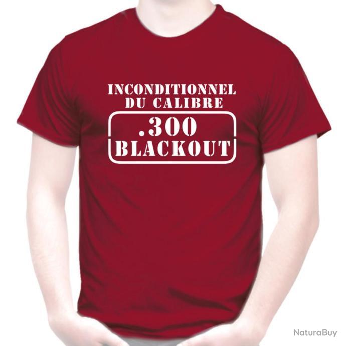 T-SHIRT - INCONDITIONNEL DU CALIBRE .300 BLACKOUT AAC Carabine M4 ...