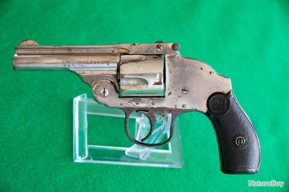 REVOLVER HARRINGTON & RICHARDSON en 38 COLT/S&W BEL ETAT +CERTIFICAT ...