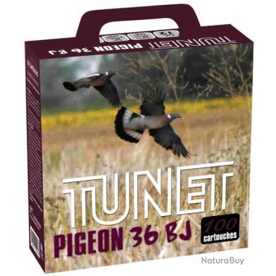 Pack de cartouches Tunet Pigeon 36g BJ plomb n°7.5 - Cal.12 x1 carton ...