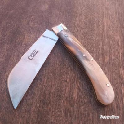 Grand Couteau DONJON YATAGUAN VÉRITABLE BROSSARD Manche en Corne ...