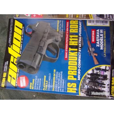 4 magazines Action - Revues sur les armes (10796664)