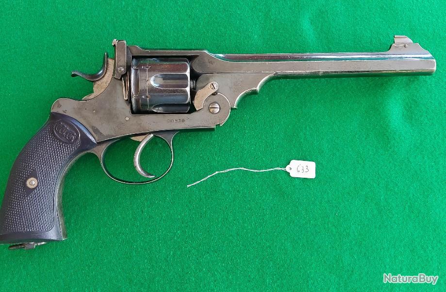 REVOLVER WEBLEY TARGET 1892 WG GREEN ARMY 1896 Calibre 450 - 455 ref 633 - Revolvers (10797858)