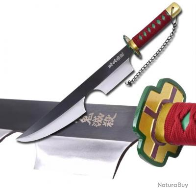 Sabre Katana Acier DEMON SLAYER TENGEN UZUI - Pilier du Son - Katanas (10803320)
