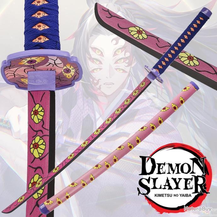 Katana Acier DEMON SLAYER KOKUSHIBO TSUGIKUNI MICHIKATSU - Katanas ...