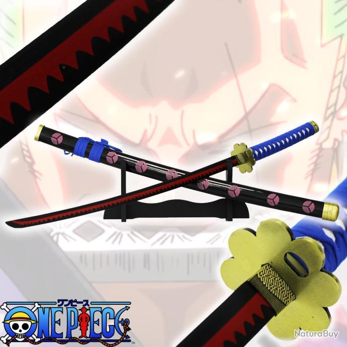 Katana en Métal Shusui Blue Edition de Roronoa Zoro One Piece - Katanas ...