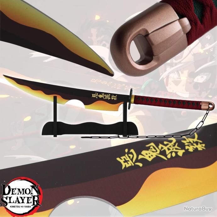 Sabre Katana Acier DEMON SLAYER TENGEN UZUI V2 - Pilier du Son - Katanas (10803486)