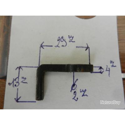 Pièce détachée une gâchette pour arme ancienne silex percussion ...