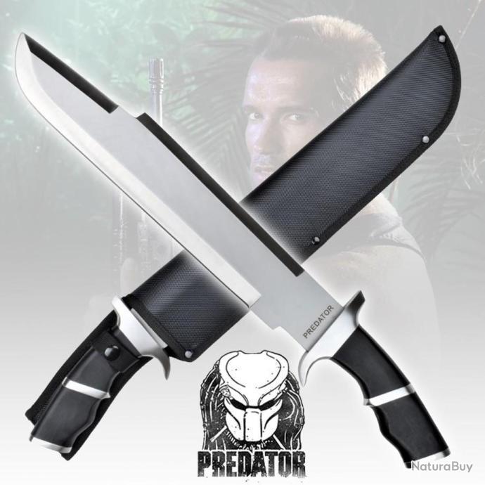 Couteau Machette Machete du Film Predator Arnold Schwarzenegger ...
