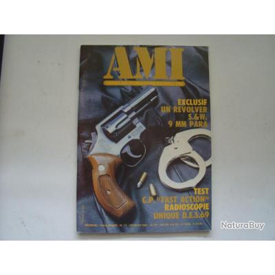 ARMES MILITARIA INF N° 17 - FEVRIER 1981 - REVOLVER SW 9mm - PISTOLET ...