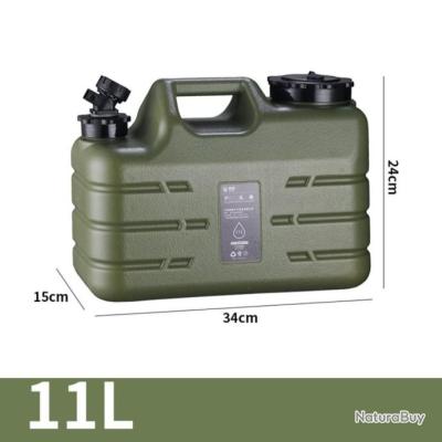 Bidon à eau potable 11L pour camping en plein air - Gourdes (10878735)