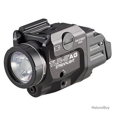 LAMPE TACTIQUE STREAMLIGHT TLR-8AG - AVEC SWITCH HAUT ET BAS - LASER ...