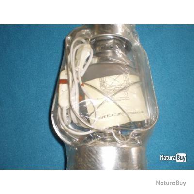 Lampe (type à pétrole ou à huile) électrifiée "LUCIOLE" ! - Objets ...