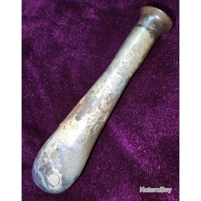 Empire Romain : vase lacrymoire en verre (1er siècle apr JC). Pompeii ...