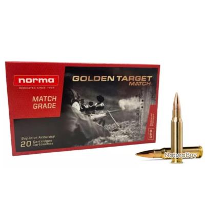 50 NORMA GOLDEN TARGET MATCH 6.5x55 130 grains/8.4g - Balles autres ...