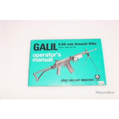 GALIL 5.56 fusil d'assaut: manuel - Catalogues (10941182)