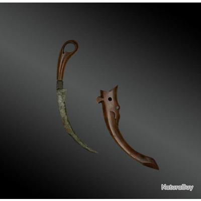 COUTEAU Korambi, appelé aussi Lawi Ayam - Sumatra, Indonésie - Vers ...