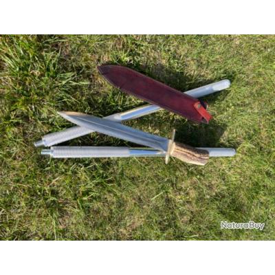 Epieu avec bois de cerf - Epieux (11015707)