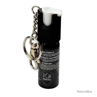 Bombe lacrymogène poivre 14 ml [Piranha] - Bombe lacrymogène à poivre ...