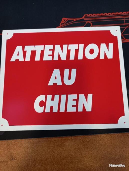 Panneau attention au chien - Signalisation (11031160)