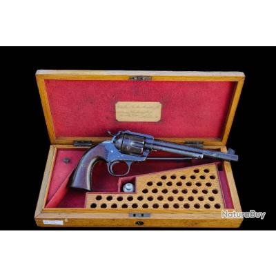 TRES RARE COLT BISLEY FLAT TOP MODEL REF 651 - Revolvers (11036755)