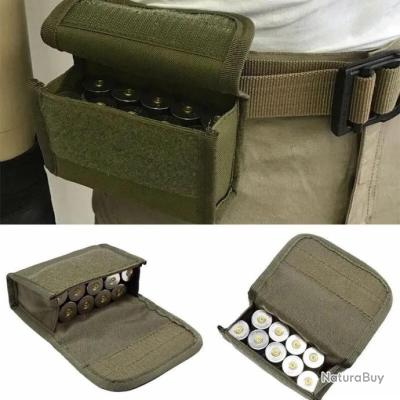 Sacoche à munitions ,pochette à balles calibre 12 & magnum 10 ...