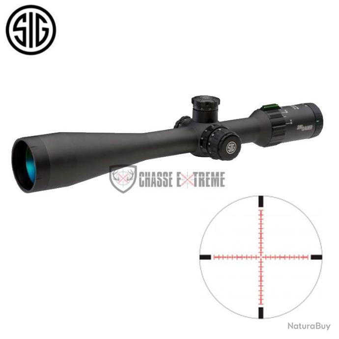 Lunette de Tir SIG SAUER Tango 4 6-24x50mm - Ret Mrad Illuminated ...