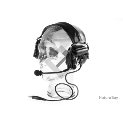 Headset Comtac IV Military Plug - Noir - Z-Tactical - Communication ...