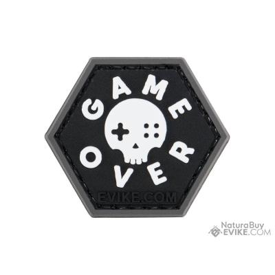 Série Gamer 5 : Patch "Game Over" - Evike/Hex Patch - Ecussons - Patch ...