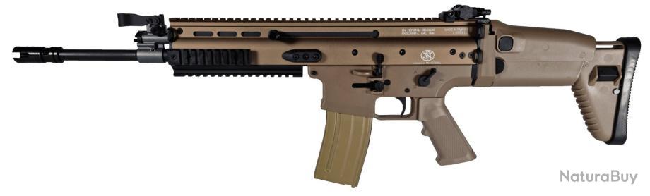 FN Herstal SCAR-L Mk16 Mod.0 AEG - Tan - Cybergun/VFC - Fusils d'assaut ...