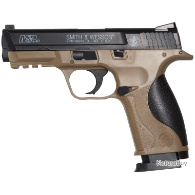 Smith & Wesson M&P.40 Spring - Noir & Tan - Cybergun - Pistolets (11089999)