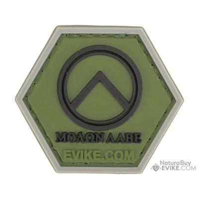 PVC Freedom "Molon Labe" Bouclier Lambda Lakedaimon - Evike/Hex Patch - Ecussons - Patch Airsoft ...