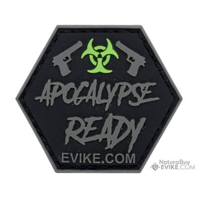 PVC "Apocalypse Ready" - Evike/Hex Patch - Ecussons - Patch Airsoft ...