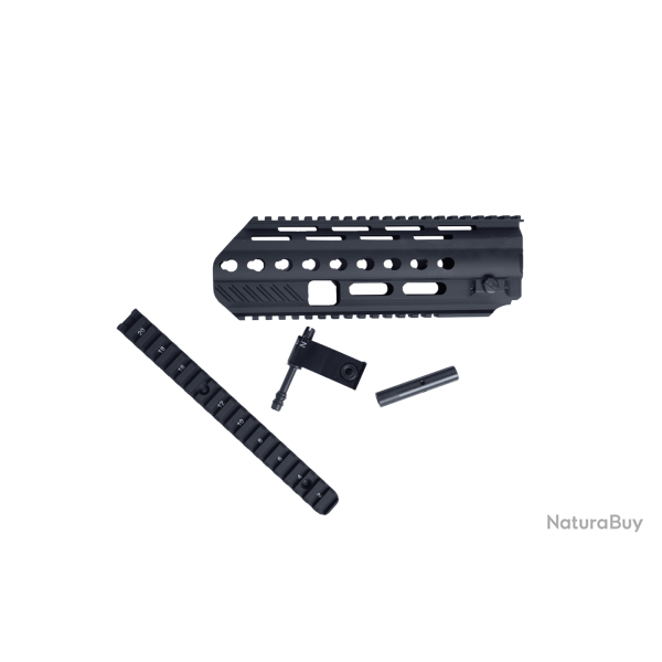 Kit de conversion L85A3 pour L85 ICS AEG - Aluminium / Noir - Angry Gun ...