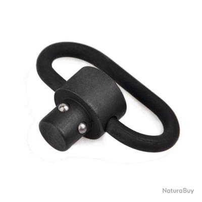 Attache-sangle QD - Acier / Noir - Metal - Attache sangle Airsoft ...