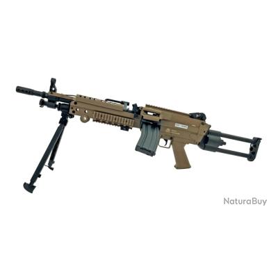 FN Herstal M249 Para AEG avec ETU - Fibre de Nylon / Tan - Cybergun ...