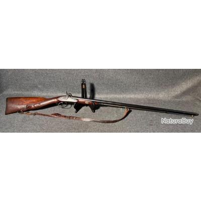 Fusil de chasse à capsule fin XVIIIème - Fusils à percussion (11128861)