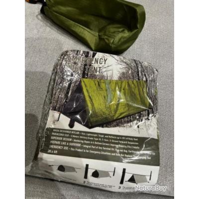 Abri d'urgence, kit de tente de survie pour bivouac - Biwy - Abris ...