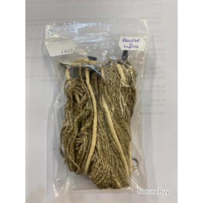 Bourse à lapin en lin ( 1,20 m ) - Pièges à lapins (11168282)