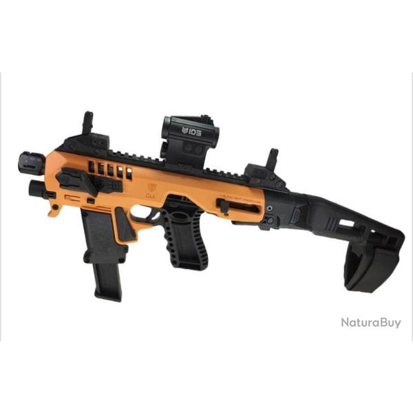 Micro RONI Noir gen 4X pour Glock Gen 3 a 5Avec point rouge IDS 2moa ...